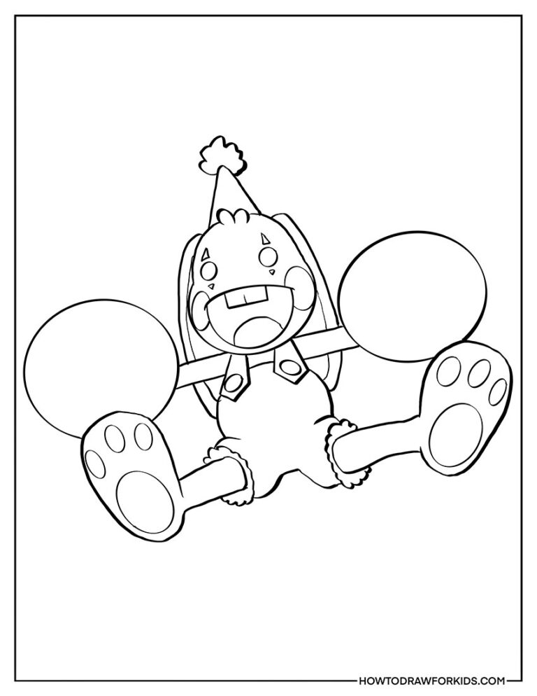 Bunzo Bunny Coloring Pages - Free Printables