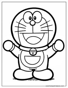 Doraemon Coloring Pages - Free Printables