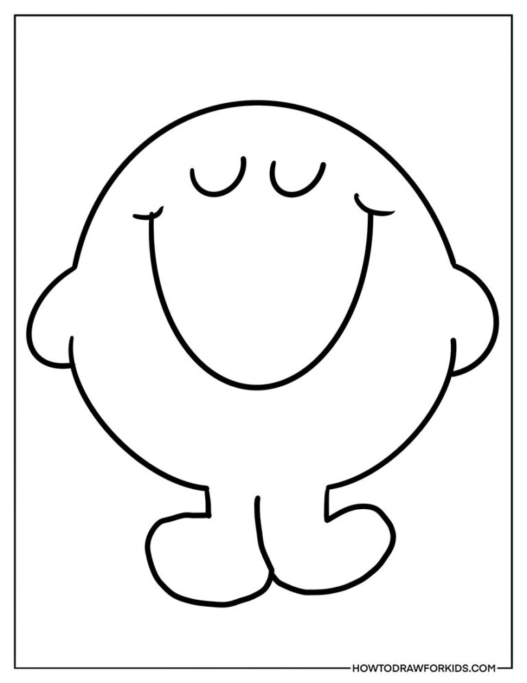 Mr.Men Coloring Pages - Free Printables