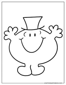 Mr.Men Coloring Pages - Free Printables