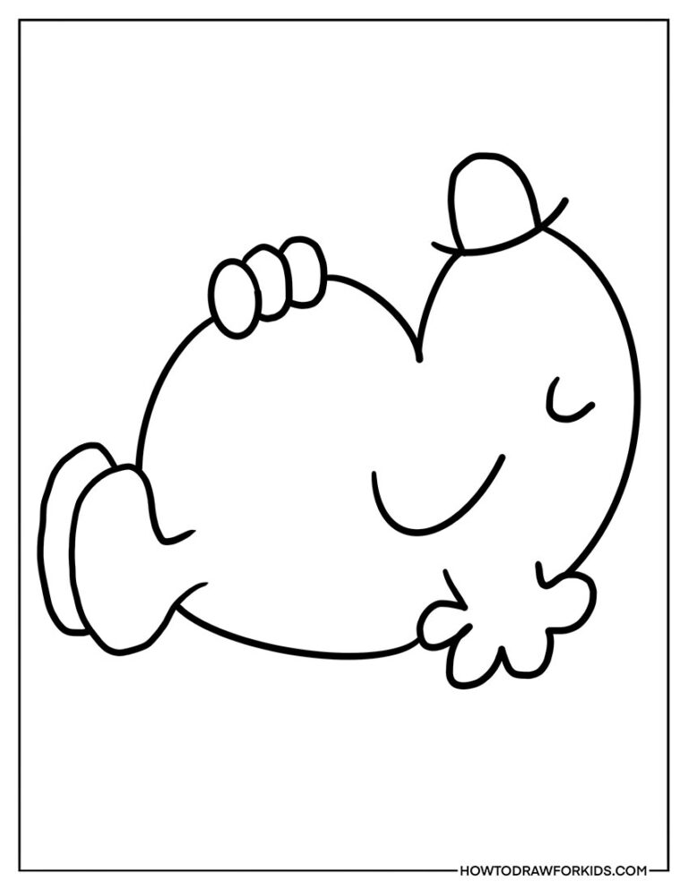 Mr.Men Coloring Pages - Free Printables