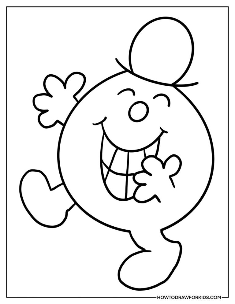 Mr.Men Coloring Pages - Free Printables