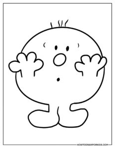 Mr.Men Coloring Pages - Free Printables