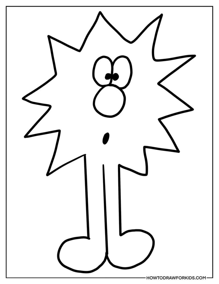 Mr.Men Coloring Pages - Free Printables