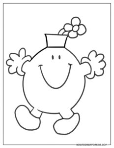 Mr.Men Coloring Pages - Free Printables
