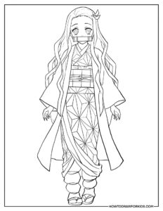 Demon Slayer Coloring Pages - Free Printables