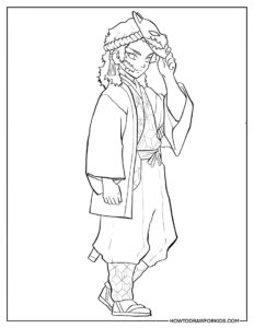Demon Slayer Coloring Pages - Free Printables