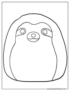 Squishmallow Coloring Pages - Free Printables