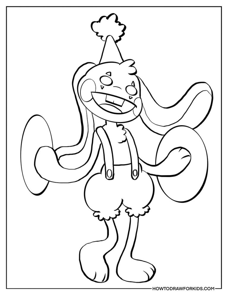 Bunzo Bunny Coloring Pages - Free Printables