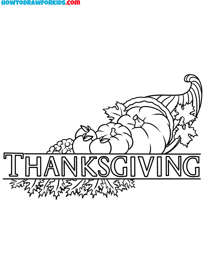 Thanksgiving Day Coloring Pages - Free Printables