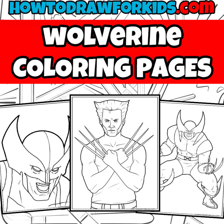 Wolverine Coloring Pages - Free Printables