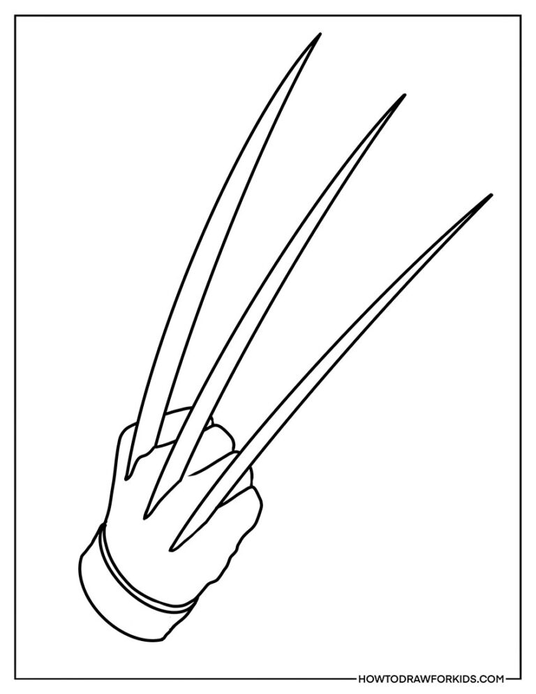 Wolverine Coloring Pages - Free Printables