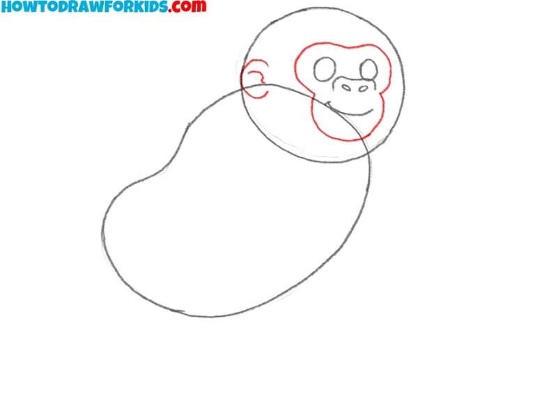 How to Draw King Kong - Easy Drawing Tutorial For Kids