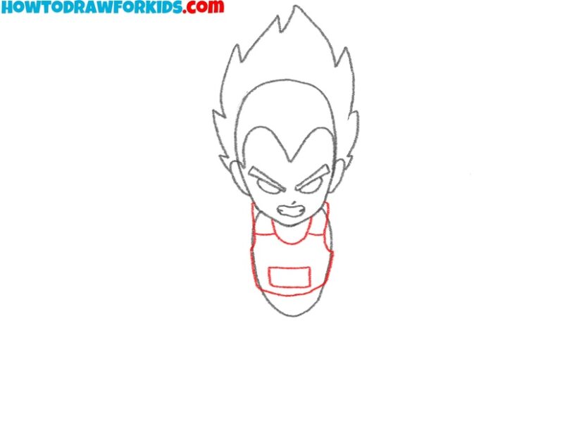 How to Draw Vegeta - Easy Drawing Tutorial For Kids