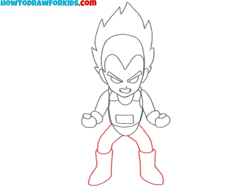 How to Draw Vegeta - Easy Drawing Tutorial For Kids