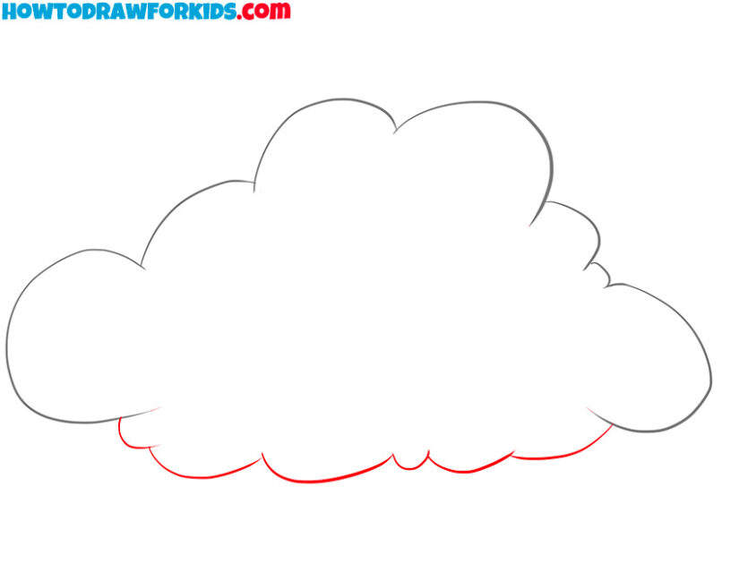 How to Draw a Cloud - Easy Drawing Tutorial For Kids