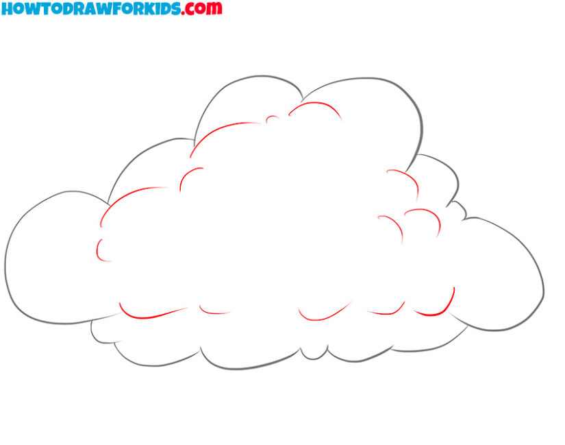 How to Draw a Cloud - Easy Drawing Tutorial For Kids