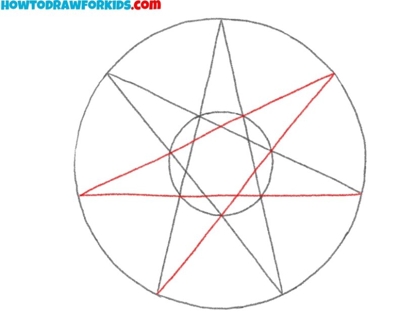 How to Draw a Seven-Pointed Star - Easy Drawing Tutorial For Kids