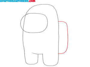 How to Draw an Among Us Character - Easy Tutorial For Kids