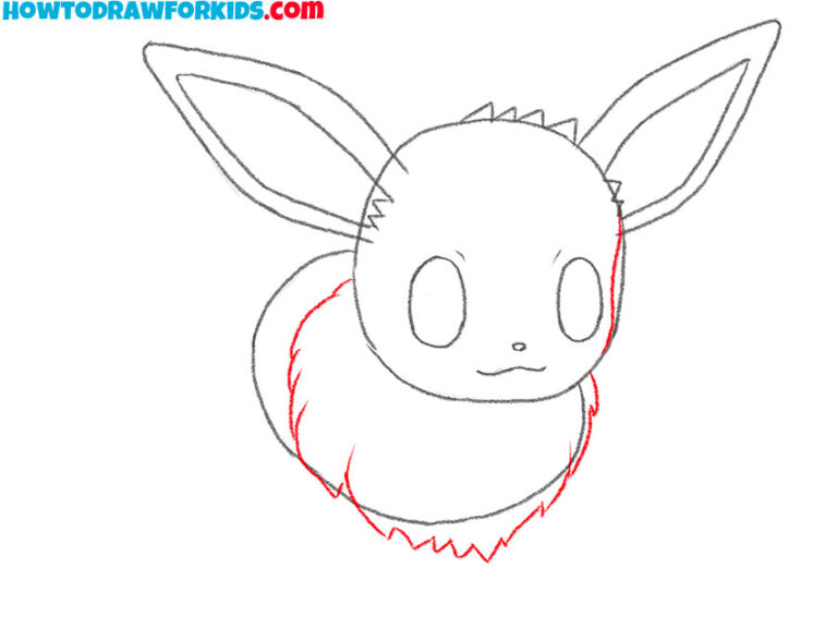 How to Draw Eevee - Easy Drawing Tutorial For Kids