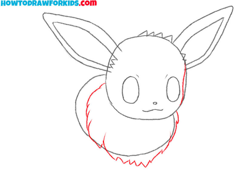 How to Draw Eevee - Easy Drawing Tutorial For Kids