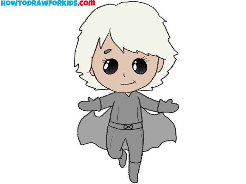 How to Draw Storm From X-Men - Easy Drawing Tutorial For Kids