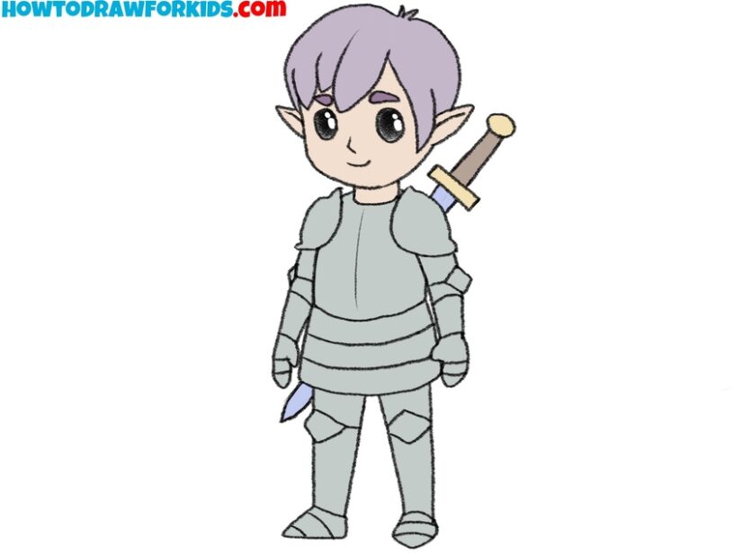 How to Draw a Cartoon Person - Easy Drawing Tutorial For Kids