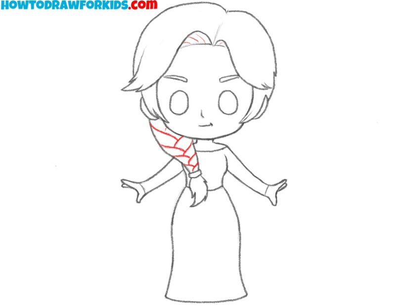 How to Draw Elsa - Easy Drawing Tutorial For Kids