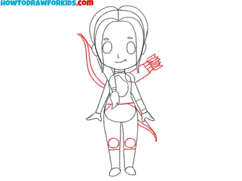 How to Draw Katniss Everdeen - Easy Drawing Tutorial For Kids