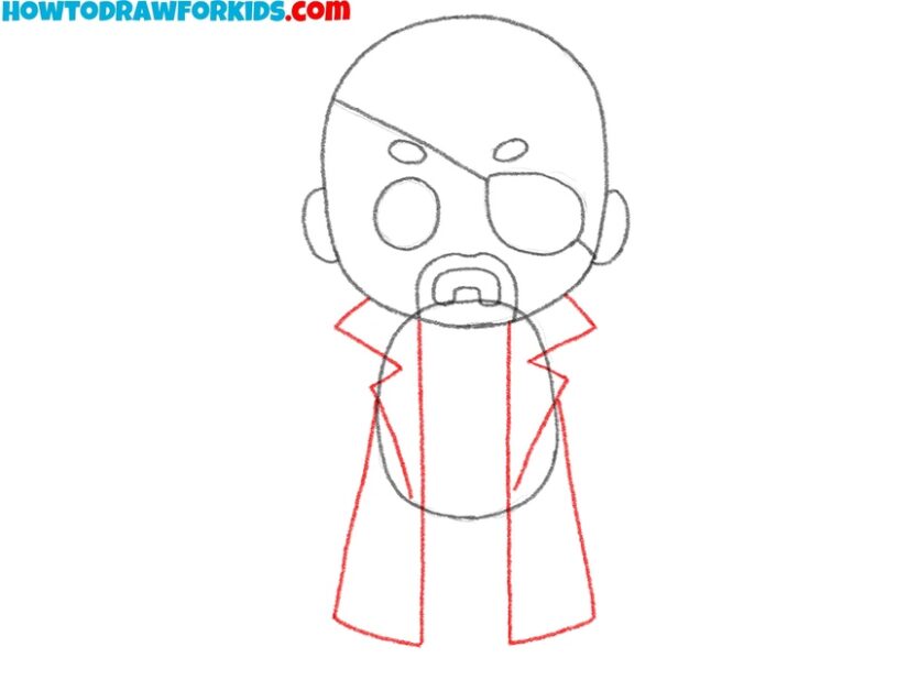 How to Draw Nick Fury - Easy Drawing Tutorial For Kids
