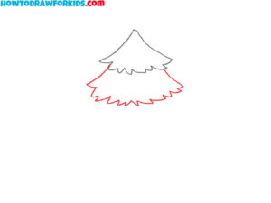 How to Draw a Christmas Tree - Easy Drawing Tutorial For Kids
