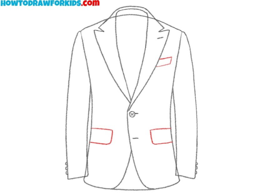 How to Draw a Blazer - Easy Drawing Tutorial For Kids