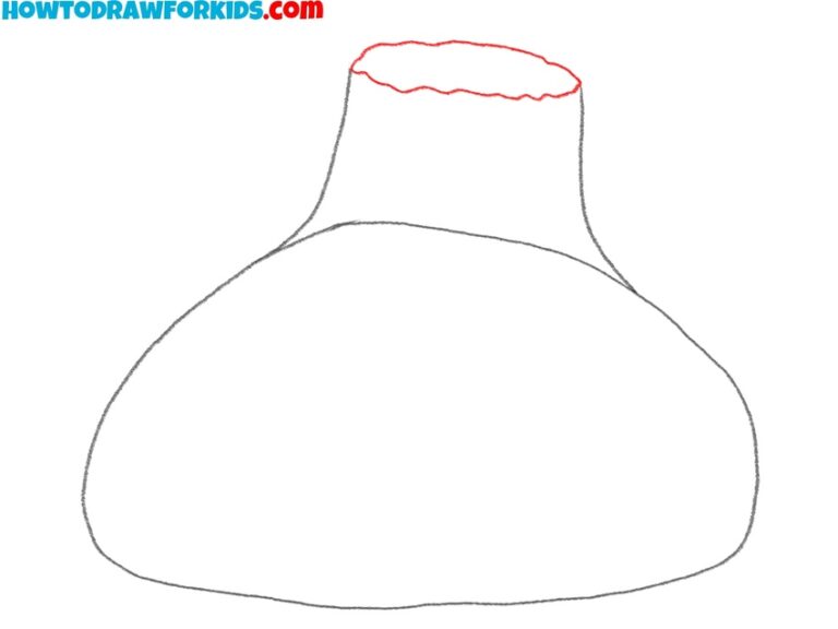 How to Draw a Dumpling - Easy Drawing Tutorial For Kids