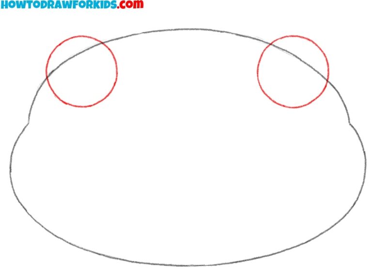 How to Draw a Frog Face - Drawing Tutorial For Kids