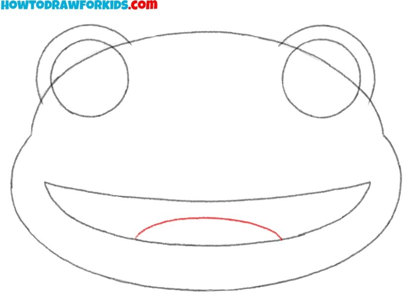 How to Draw a Frog Face - Drawing Tutorial For Kids