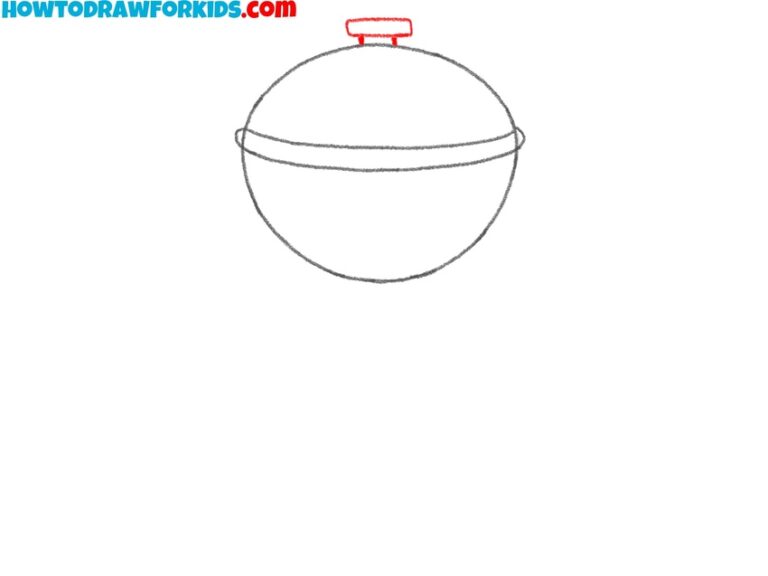 How to Draw a Grill - Easy Tutorial For Kids