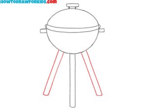 How to Draw a Grill - Easy Tutorial For Kids