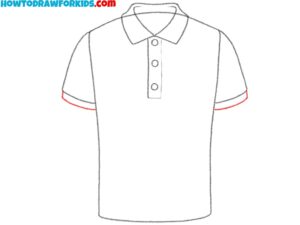 How to draw a Polo Shirt - Easy Drawing Tutorial For Kids