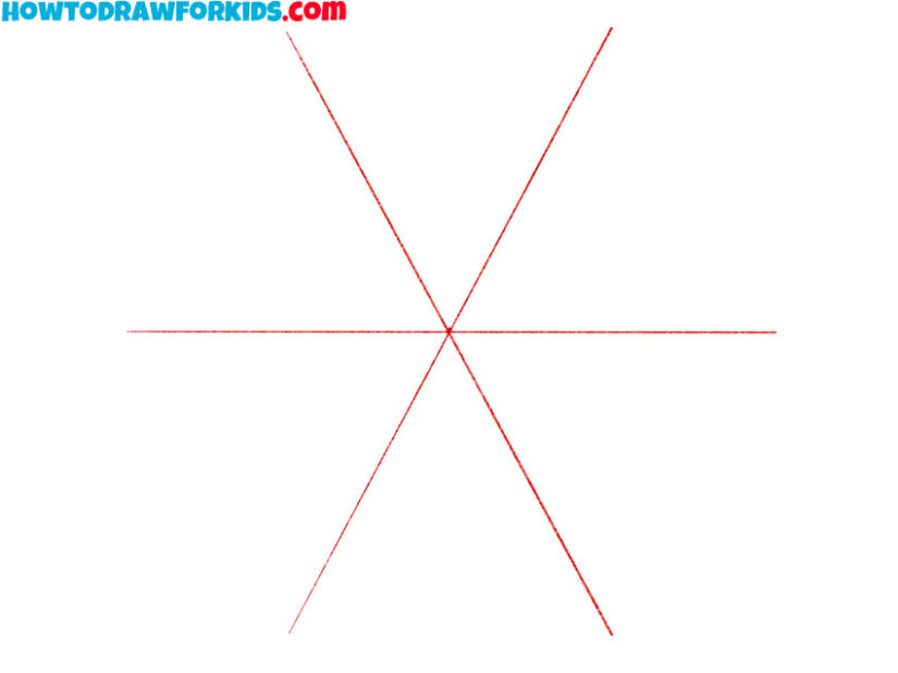 How to Draw a Snowflake - Easy Drawing Tutorial For Kids