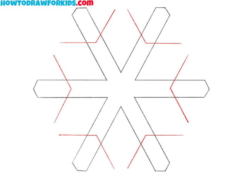 How to Draw a Snowflake - Easy Drawing Tutorial For Kids