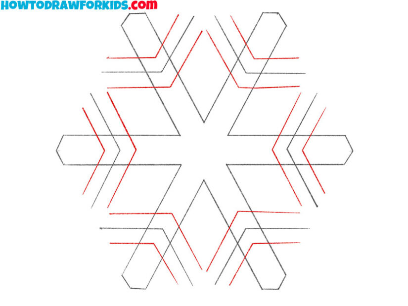 How to Draw a Snowflake - Easy Drawing Tutorial For Kids