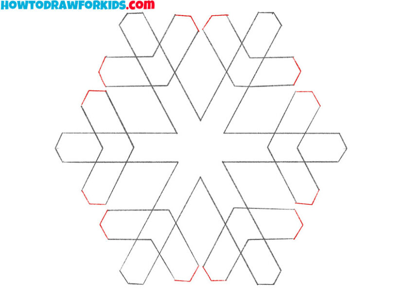 How to Draw a Snowflake - Easy Drawing Tutorial For Kids