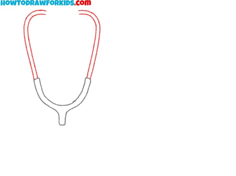How to Draw a Stethoscope - Easy Drawing Tutorial For Kids