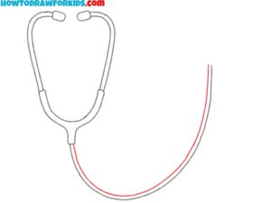 How to Draw a Stethoscope - Easy Drawing Tutorial For Kids