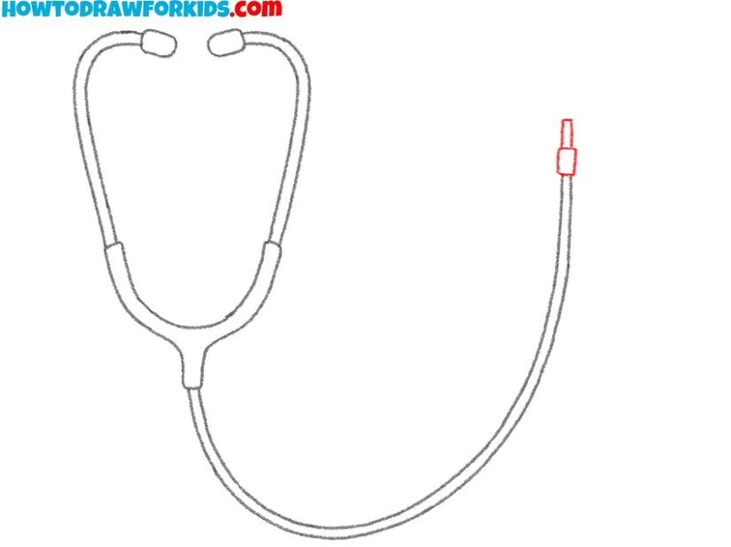 How to Draw a Stethoscope - Easy Drawing Tutorial For Kids
