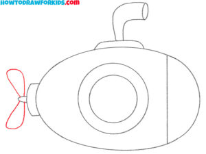 How to Draw a Submarine - Easy Drawing Tutorial For Kids