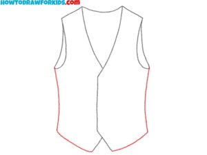 How to Draw a Vest - Easy Tutorial For Kids
