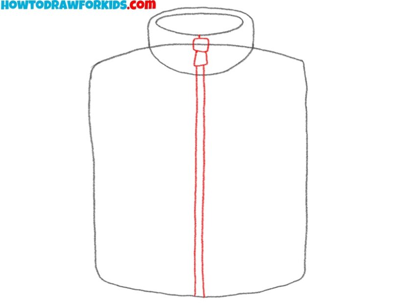 How to Draw a Winter Vest - Easy Drawing Tutorial