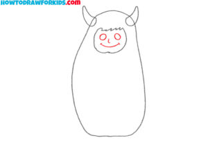 How to Draw a Yeti - Easy Tutorial For Kids