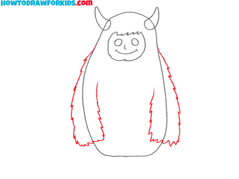 How to Draw a Yeti - Easy Tutorial For Kids